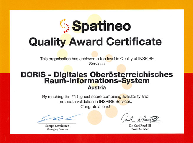 DORIS interMAP - Startseite